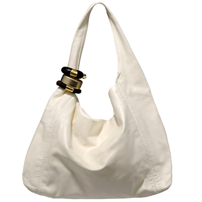 Leather Shoulder Bag With African Bangles - Indian Products