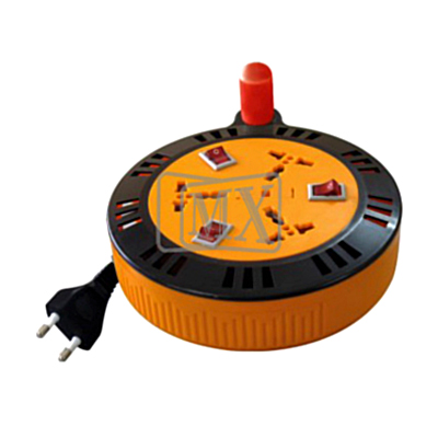 3 Socket 2 Pin Universal Extension Box with Fuse - Indian Products